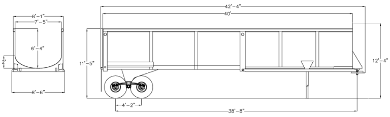 Scrap Steel Haulers | Construction Trailer Specialists